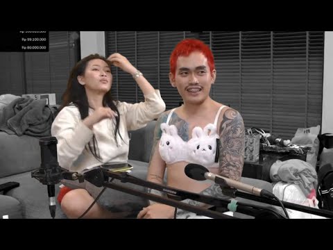 MOMEN ALOY PAKAI BRA COSPLAY SES YOLA #marapthon3