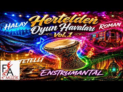 Damat Halayı - Hertelden Oyun Havaları  Vol.1 - (Official Lyric Video ) - Enstrumantal