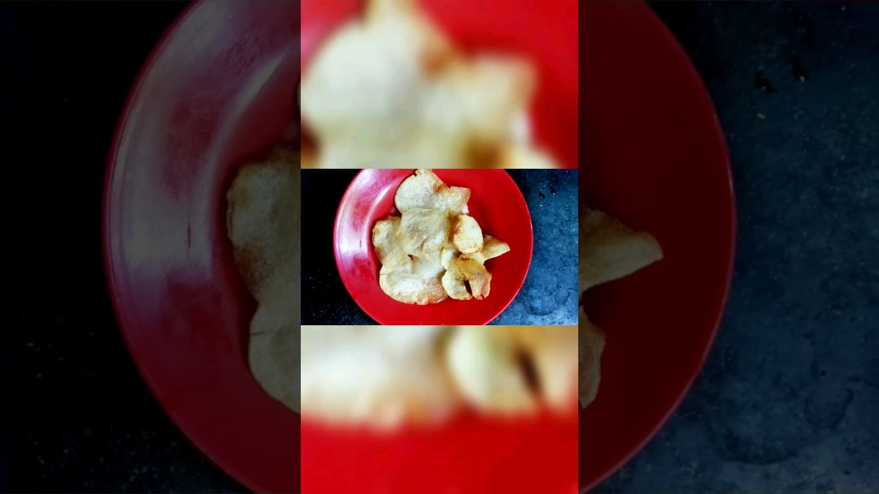 Instant Crispy Potato Chips Recipe | fast special snacks | upvas nashta ...