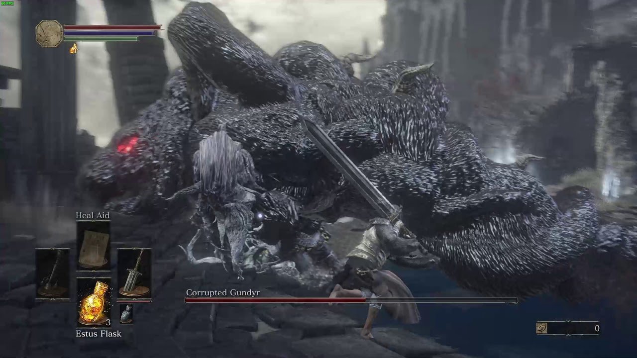 DS3 Cinders 1.73 - Defeating Corrupted Gundyr - YouTube