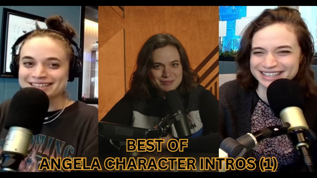 best of aoaoaoa character intros | angela edition pt. 1 - YouTube