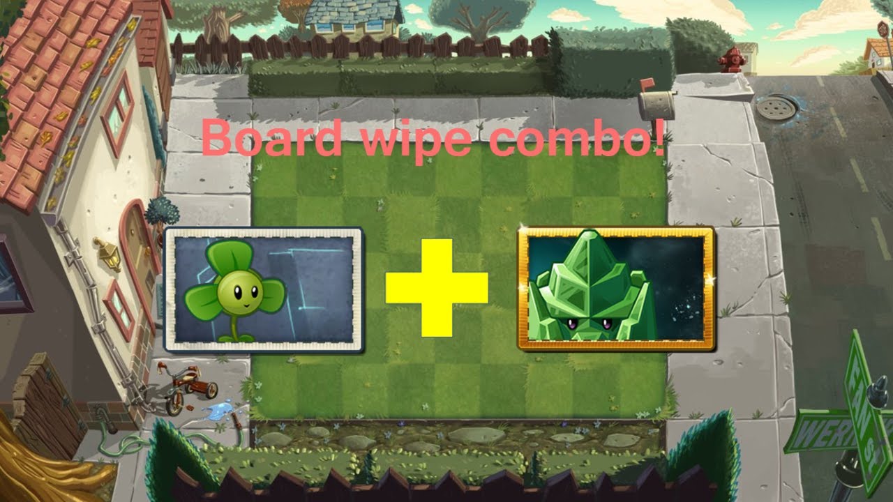 Plants Vs Zombies 2 - Tactical Board Wipe! - YouTube