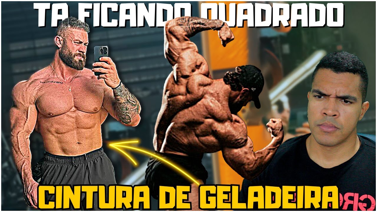 CBUM ATUALIZA SHAPE QUADRADO E CINTURA DE GELADEIRA ELE NÃO É O MELHOR ...