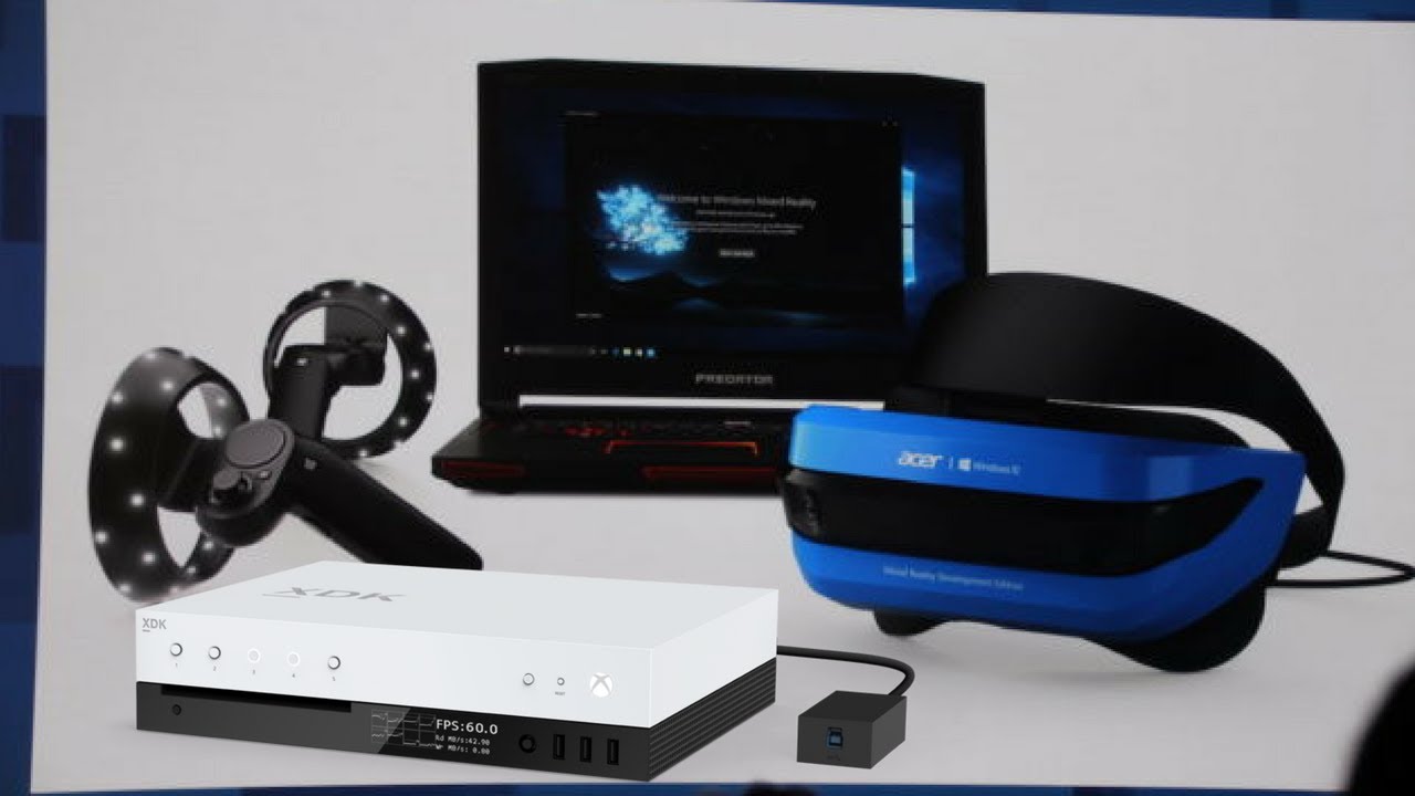 Microsoft & Xbox's VR/AR Headset: The Mixed Reality Headset - YouTube