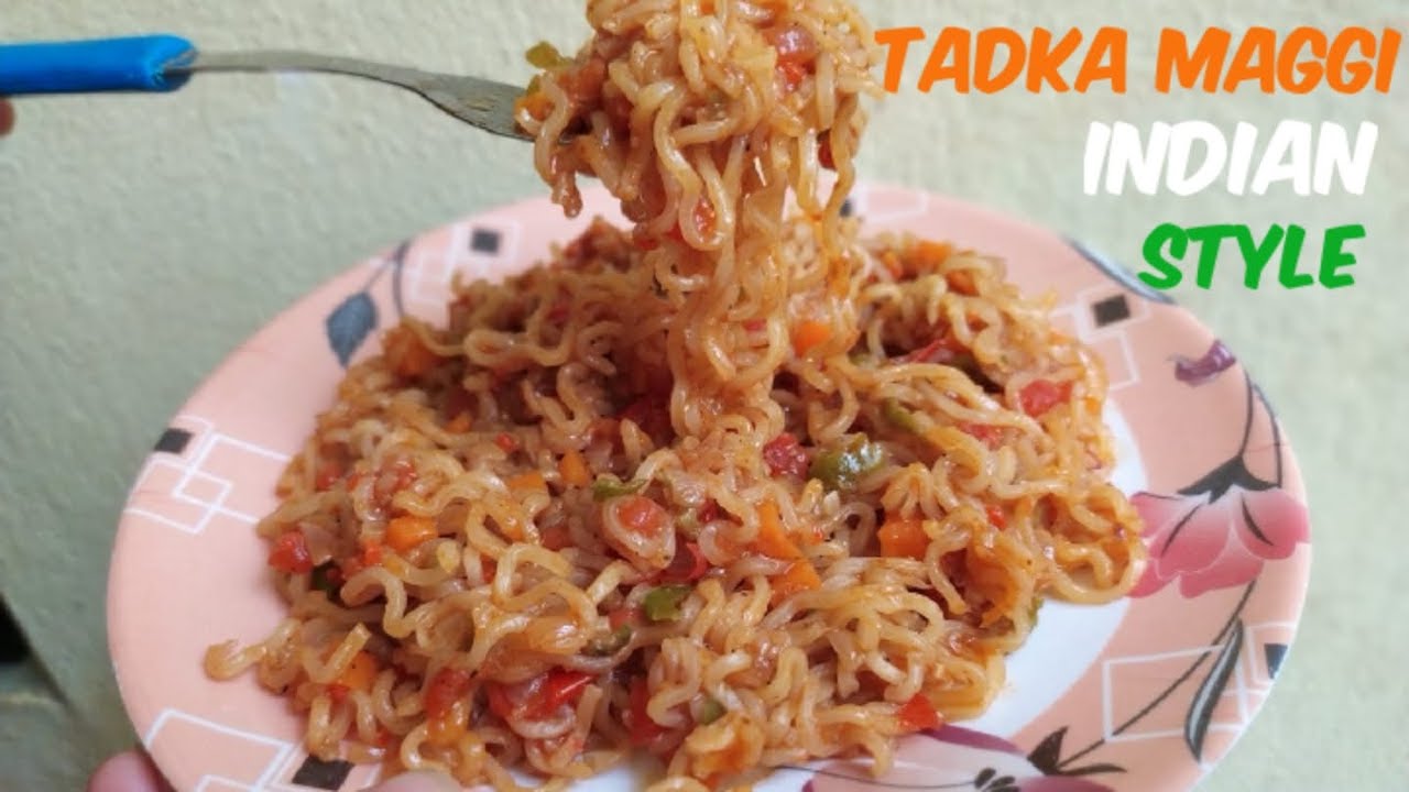 Tadka maggi | best maggi recipe | Indian style maggi recipe | easy and ...
