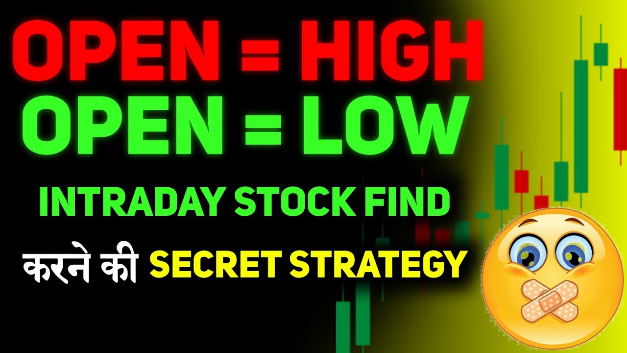 Open High Low Strategy LIVE || Open High Low Close || Open High Low ...