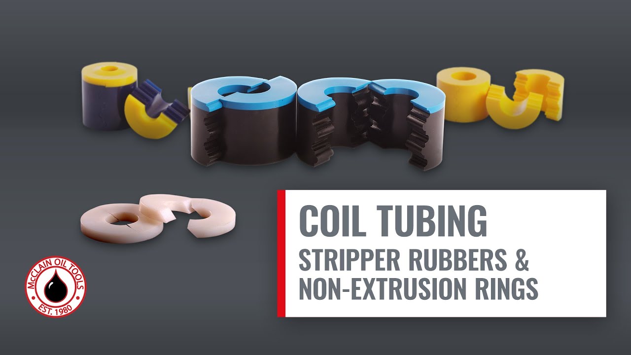 Coil Tubing Stripper Rubbers & Non-Extrusion Rings - McClain Oil Tools ...