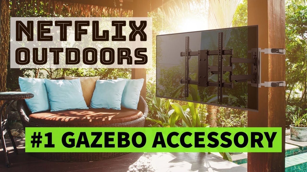 Must have Gazebo Accessory | Patio ideas | Netflix Outdoors - YouTube
