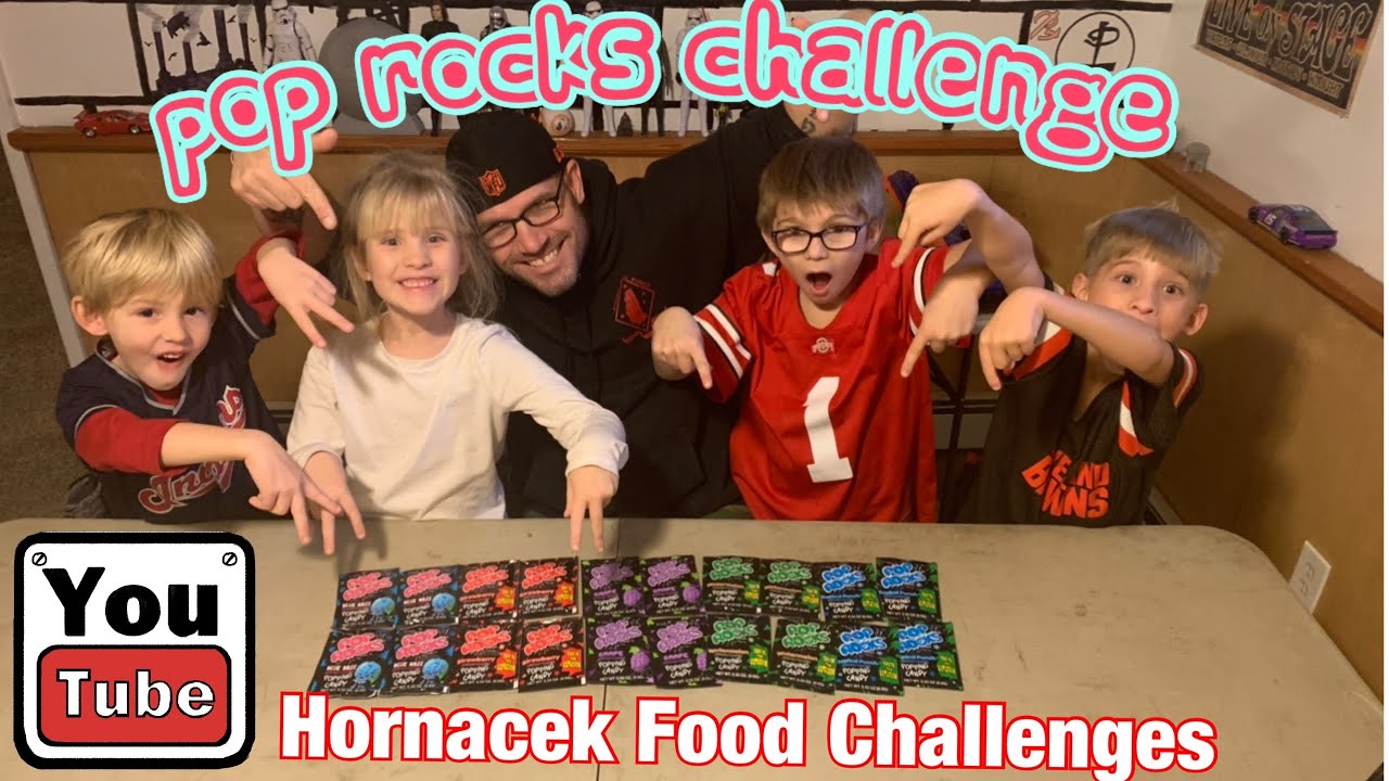 20 Packs of Pop Rocks Speed Challenge. Family Fun Food Challenge. How ...