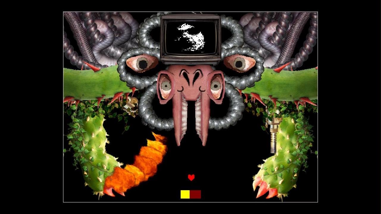 Plain omega/photoshop flowey boss fight - YouTube