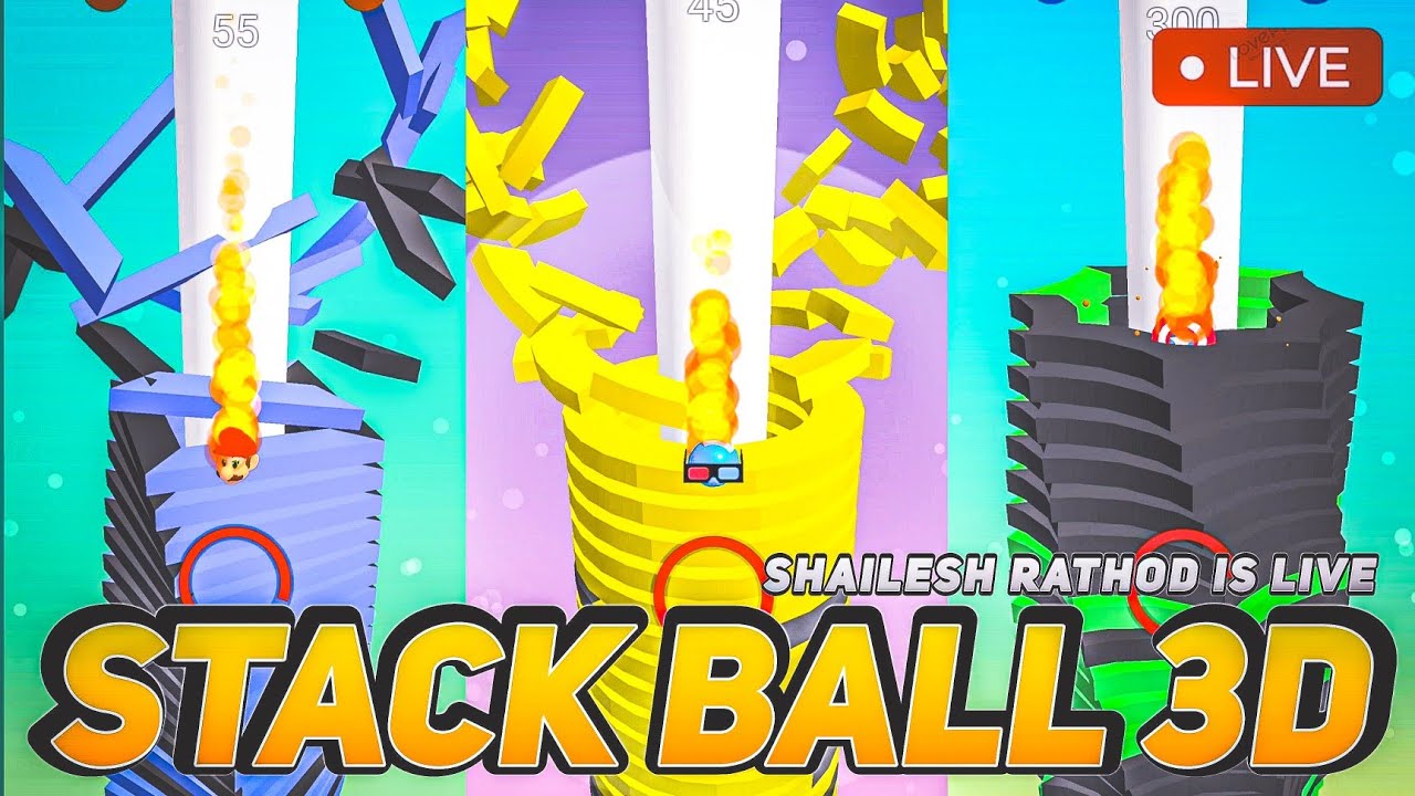 🛑Stack Ball 3D 🏀 Madness 🔥! Made World Record 209899! 🌎 #stackbounce #short #ytshorts - YouTube
