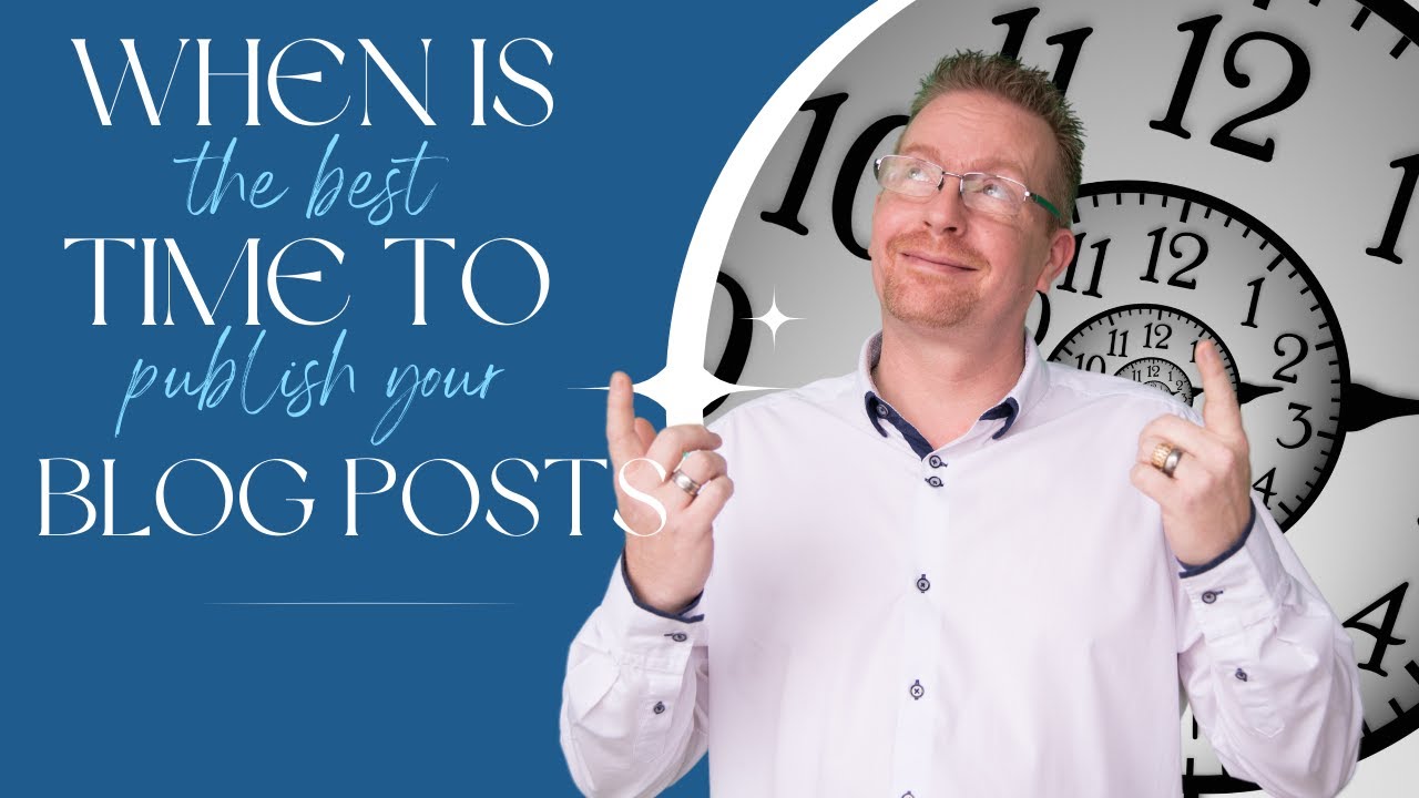 When is the best time to publish your posts? - YouTube