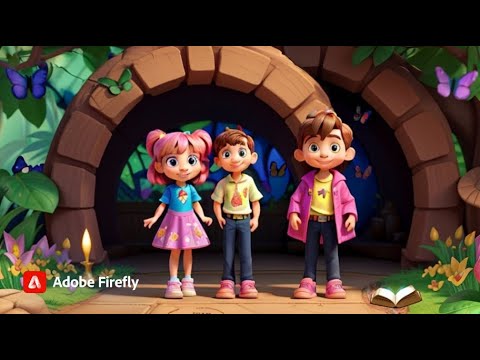 "Magical Friendship Adventure: Lily and Max's Secret Garden Exploration ...