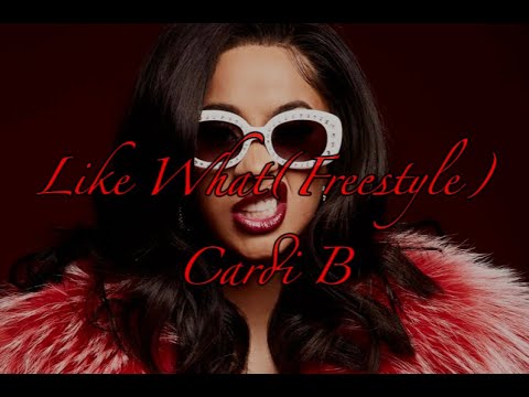 【和訳】Like what (Freestyle) - Cardi B - YouTube