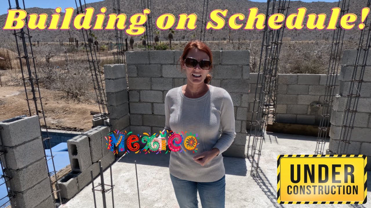 Building in Mexico Week 2 | House Construction in Mexico - YouTube