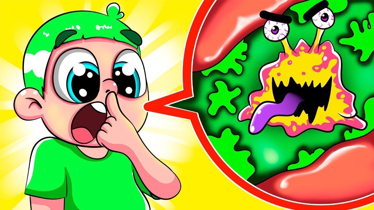 Why Are There Boogers in the Nose | Kids Songs | RhymeTime Nursery ...