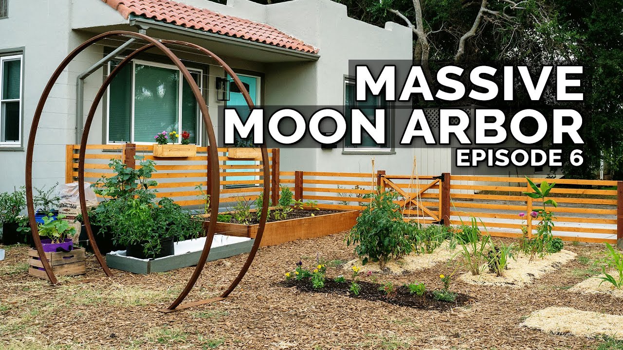 HUGE Garden Arbor Upgrade | Ep. 6 - YouTube