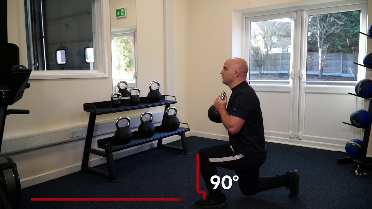 Exercise: KB Lunge - YouTube