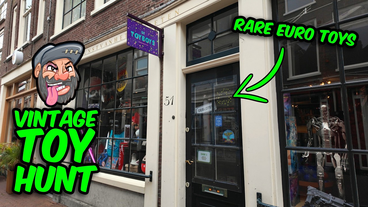Finding INCREDIBLE Vintage Toys at De Toyboys in The Netherlands! - YouTube