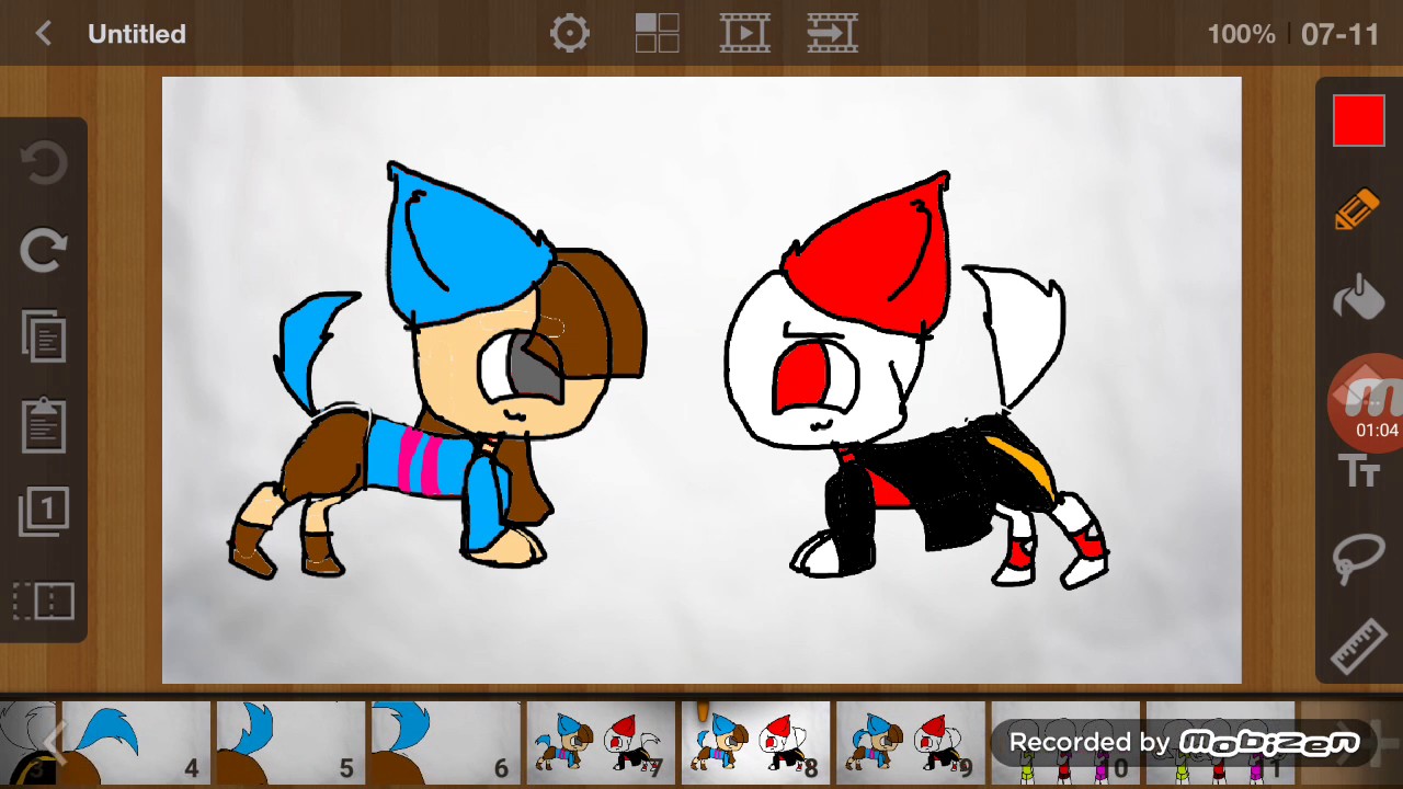 Frisk x red sans 😆 - YouTube