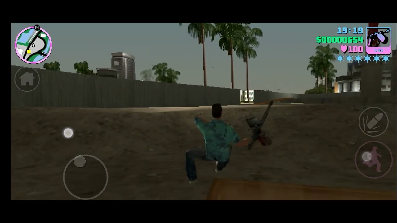 6 star police case dangerous moment in GTA vice City #trending #gtavc # ...