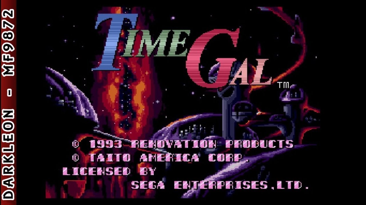 Sega CD - Time Gal © 1993 Renovation Products - Intro - YouTube