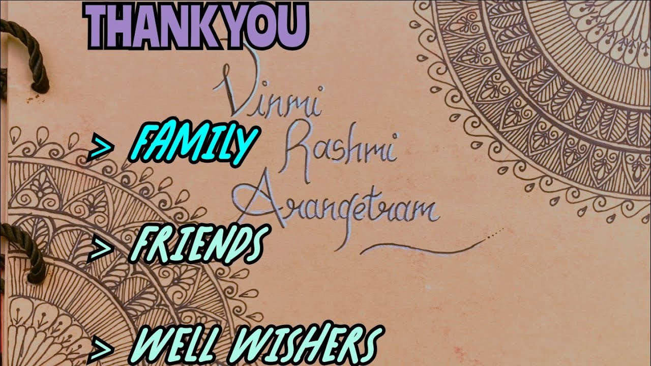 A Big Thank You for Our Arangetram Wishes| Vinmi Rashmi| # ...