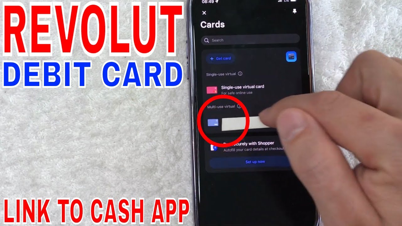 How To Link Connect Revolut Debit Card To Cash App 🔴 - YouTube
