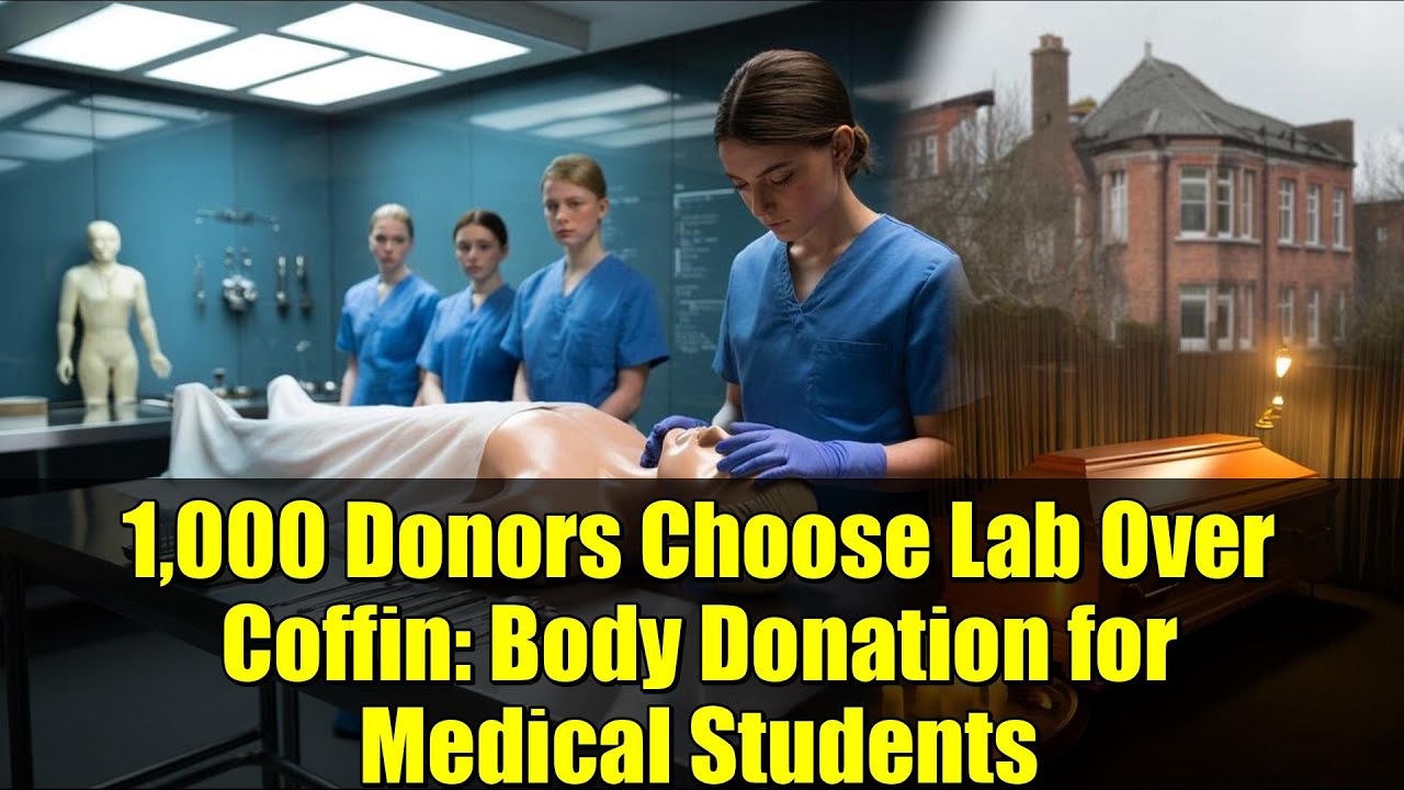 1,000 Donors Choose Lab Over Coffin: Body Donation for Medical Students ...