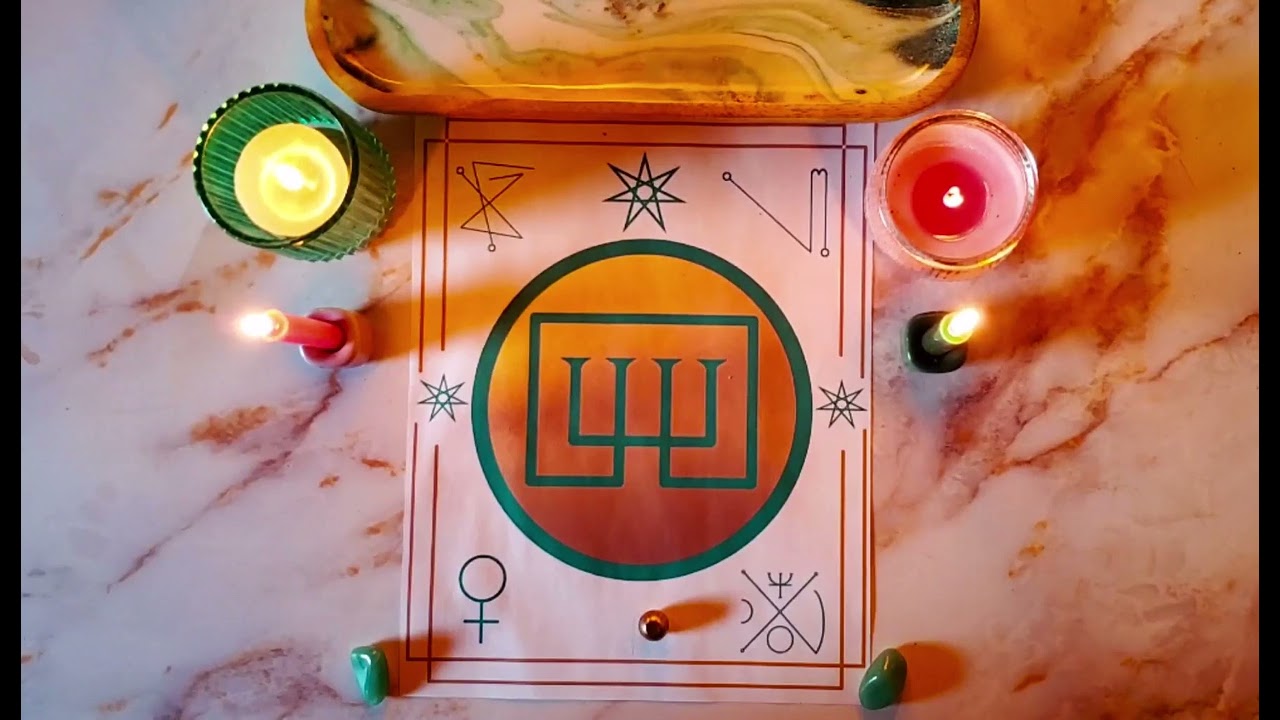 Working with Hagith Olympian Spirit of Venus - YouTube