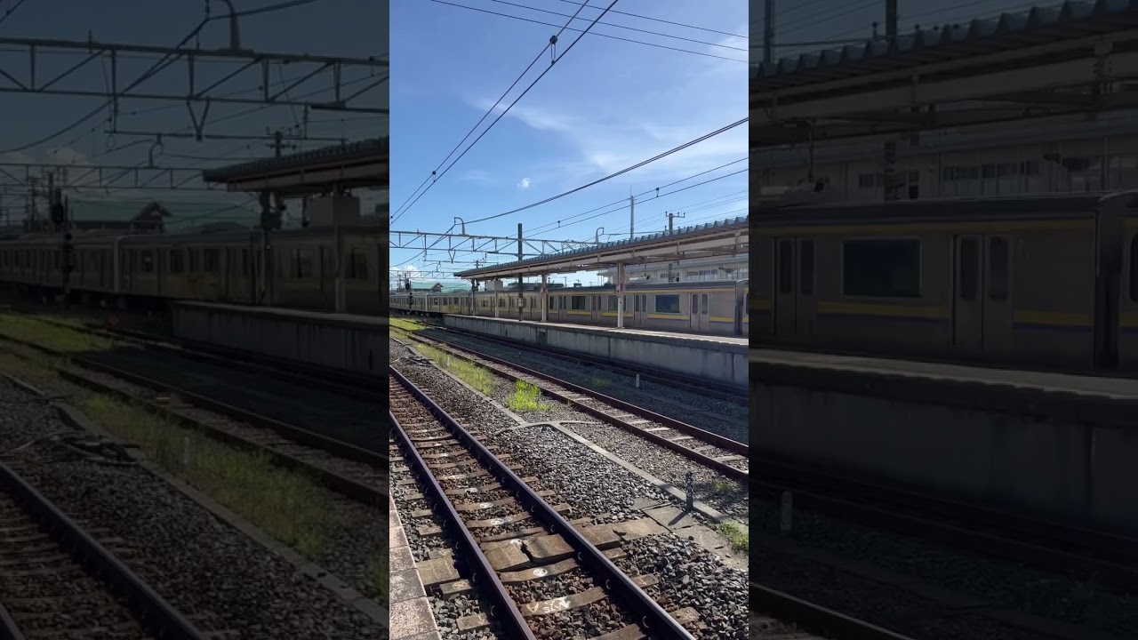 209系 JR内房線 木更津駅 JR Uchibo Line - YouTube