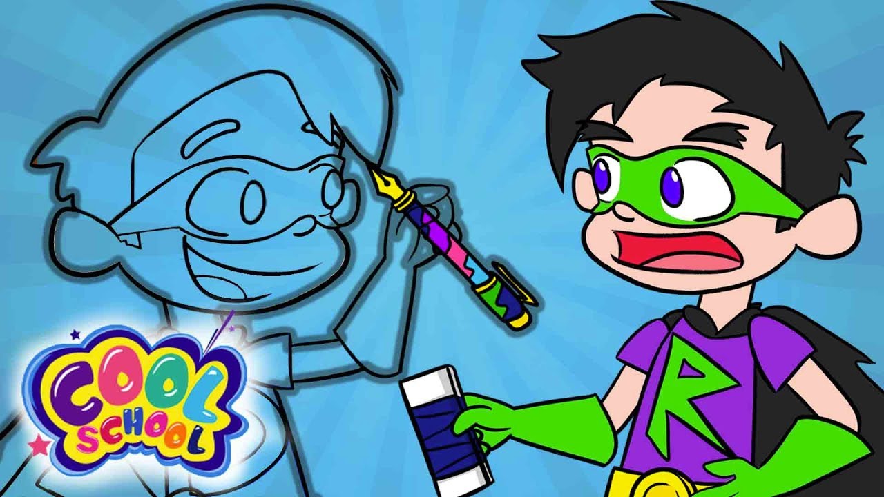 DREW TURNS INVISIBLE | Spot The Difference 🔍 | Cool School | Cartoons ...