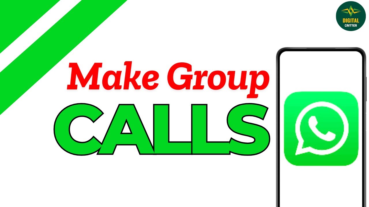 How to Make Group Calls on WhatsApp ? - YouTube