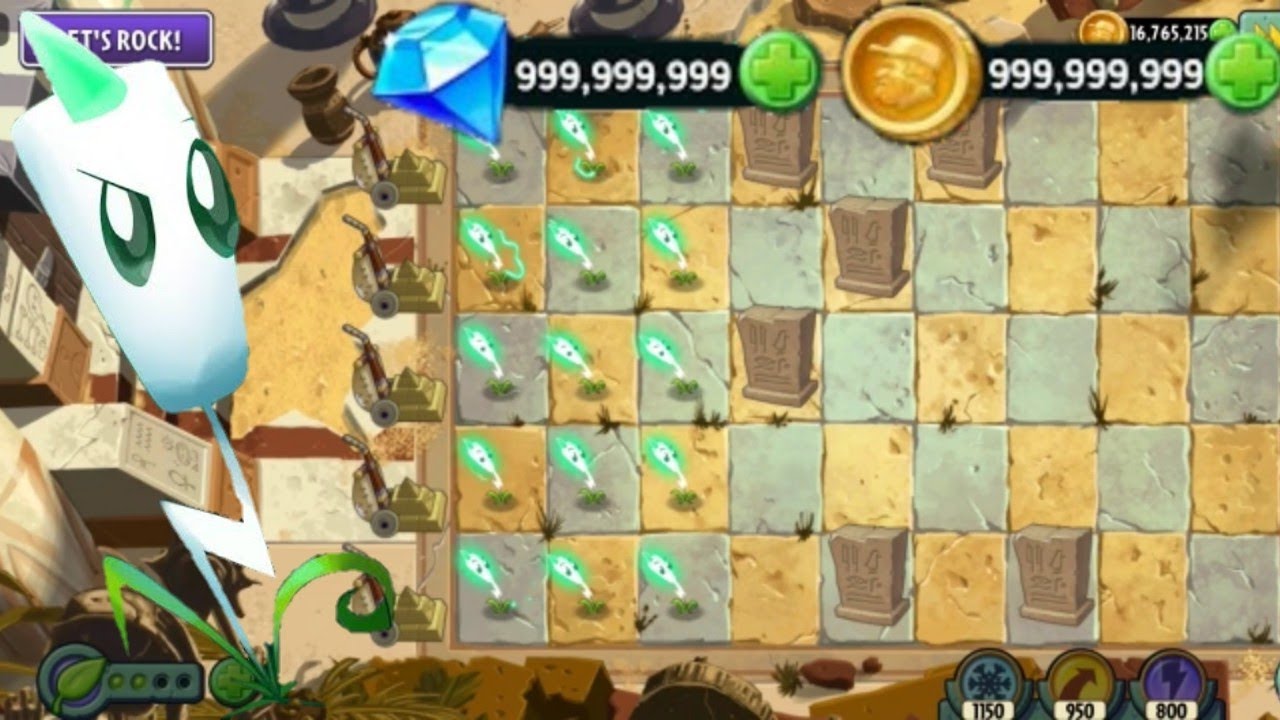 ONLY LIGHTING REED⚡⚡ // PVZ 2 (MOD) - YouTube