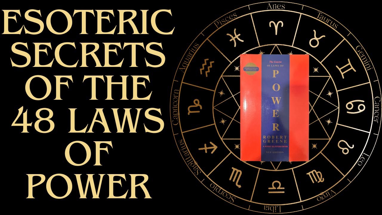 ESOTERIC SECRETS OF THE 48 LAWS OF POWER - YouTube