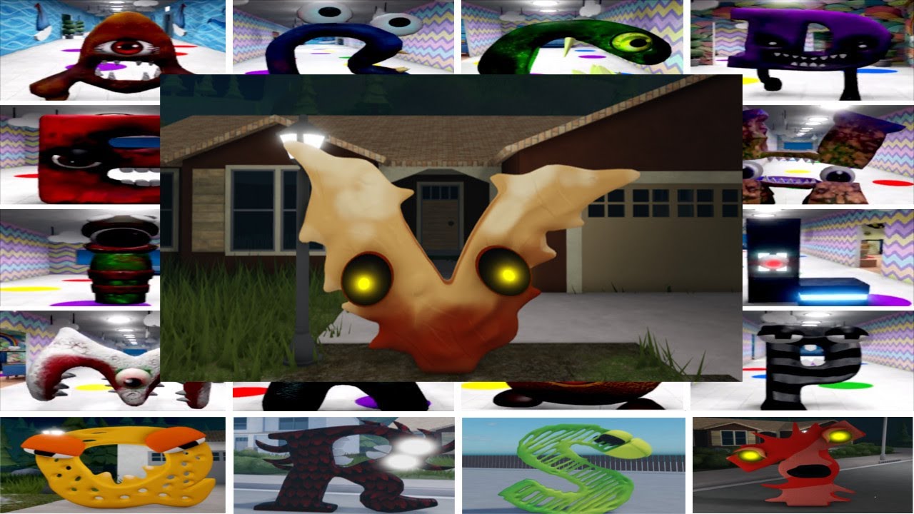 NEW All Jumpscare ABC Lore (A-V...) - YouTube