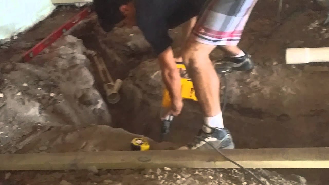 Commercial Plumbing rough - YouTube