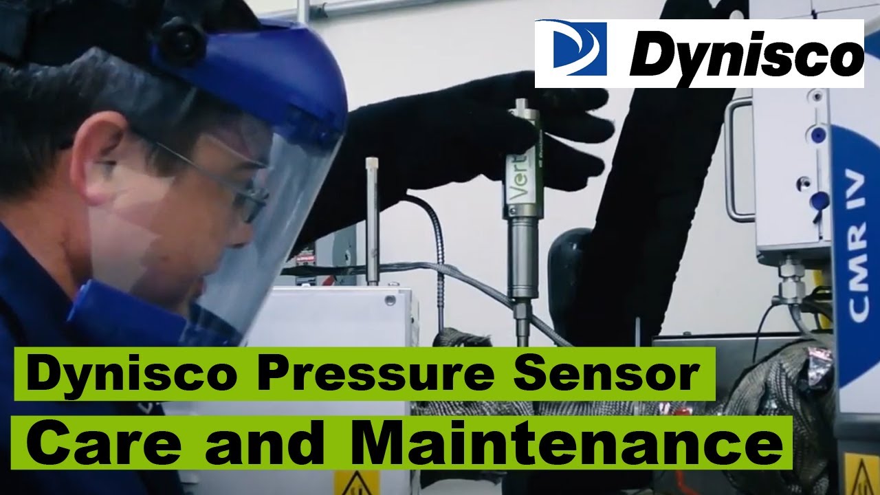 Dynisco Pressure Sensor Care and Maintenance - YouTube