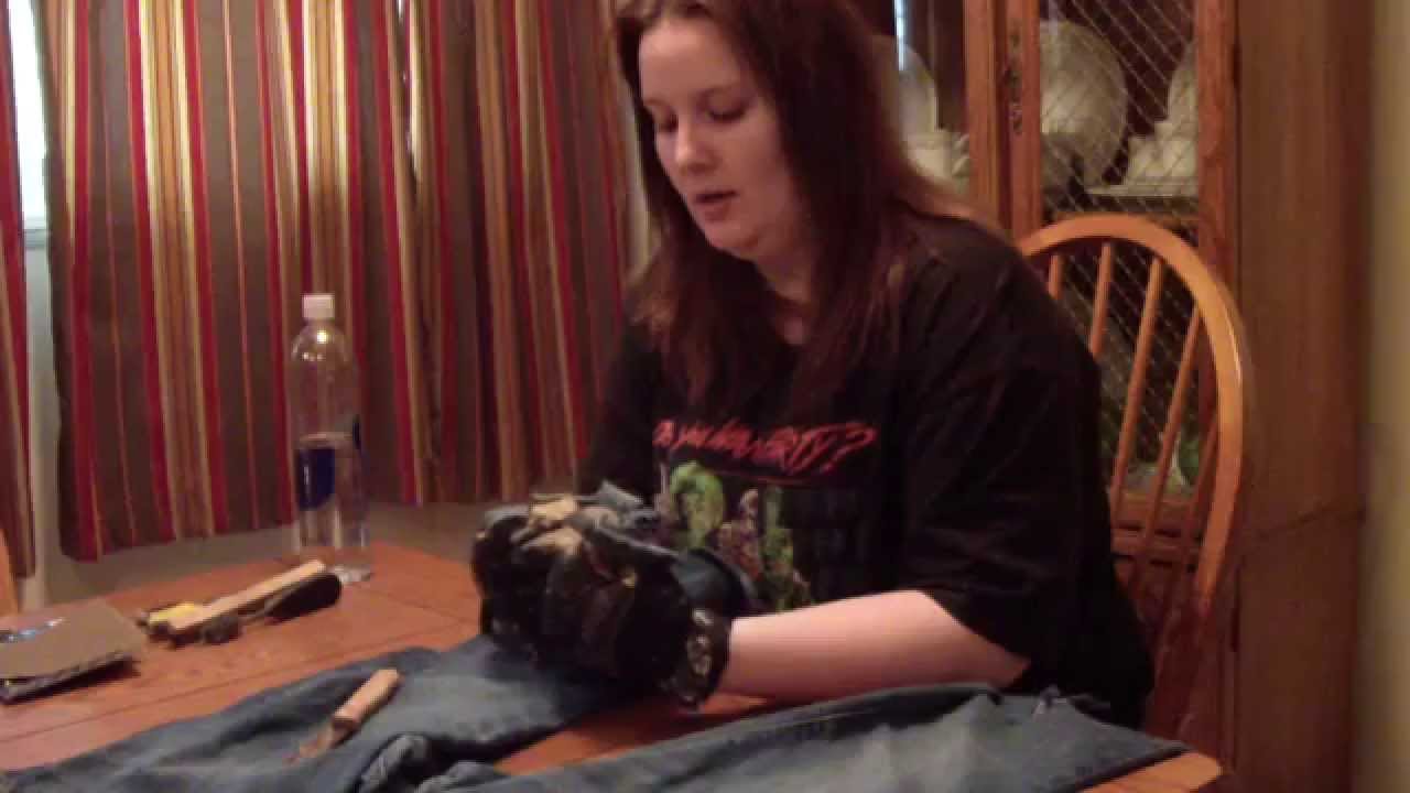 Costume Distressing Part 1 - YouTube