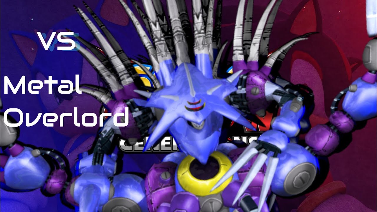 VS Metal Overlord - Sonic X Shadow Generations - YouTube
