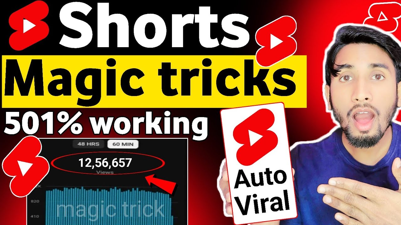 🎯Magic Trick से Short Viral📈|How To Viral Short Video On Youtube ...