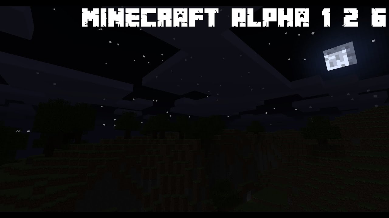 2010 год... | Minecraft Alpha 1.2.6 - YouTube