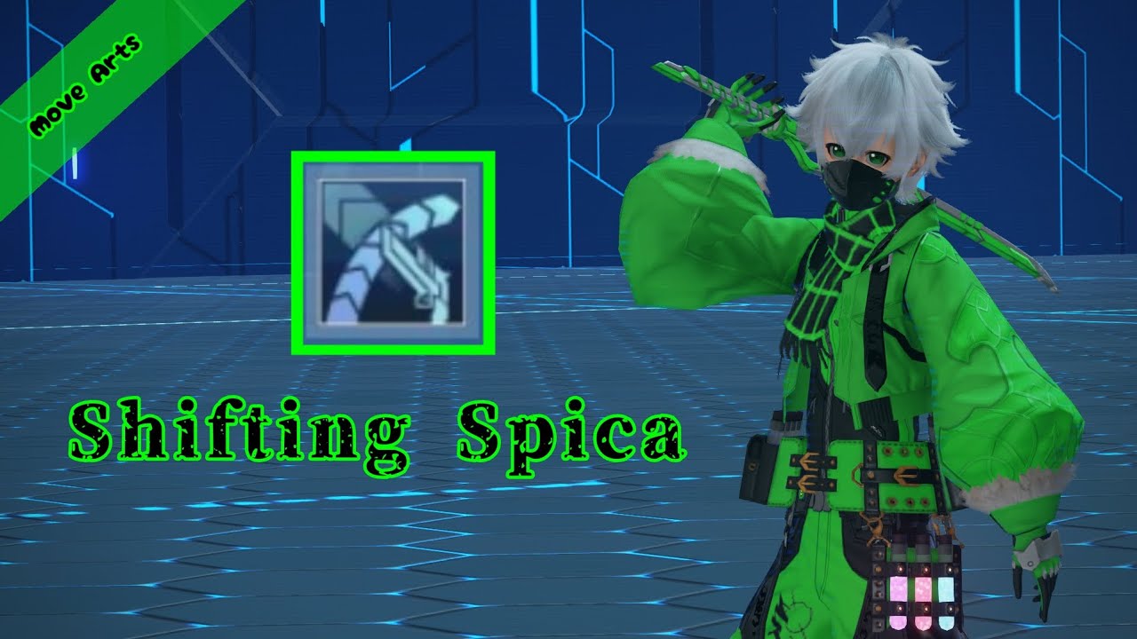 [PSO2 NGS: Gunblade Skill Showcase] Slayer: Shifting Spica (Move Arts ...