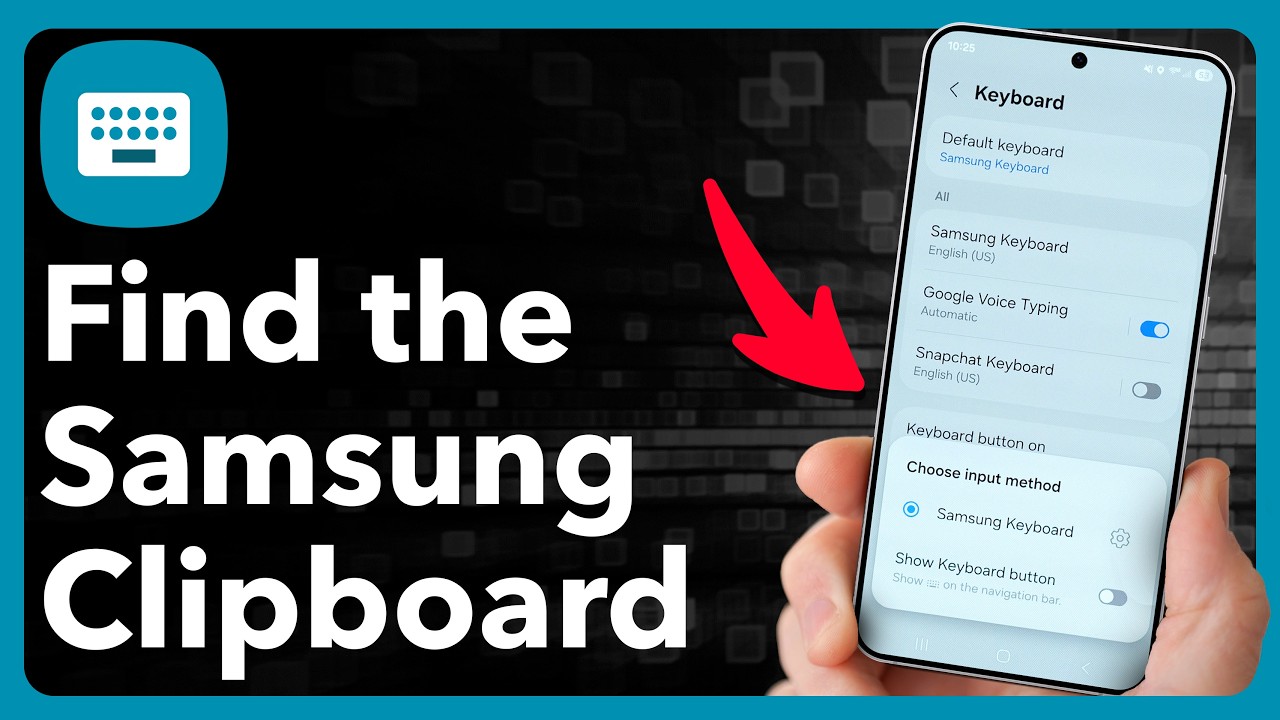 How To Find Clipboard On Samsung Phone - YouTube
