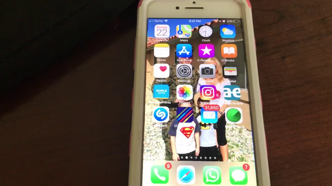 Flash Flood Warning on iPhone - YouTube