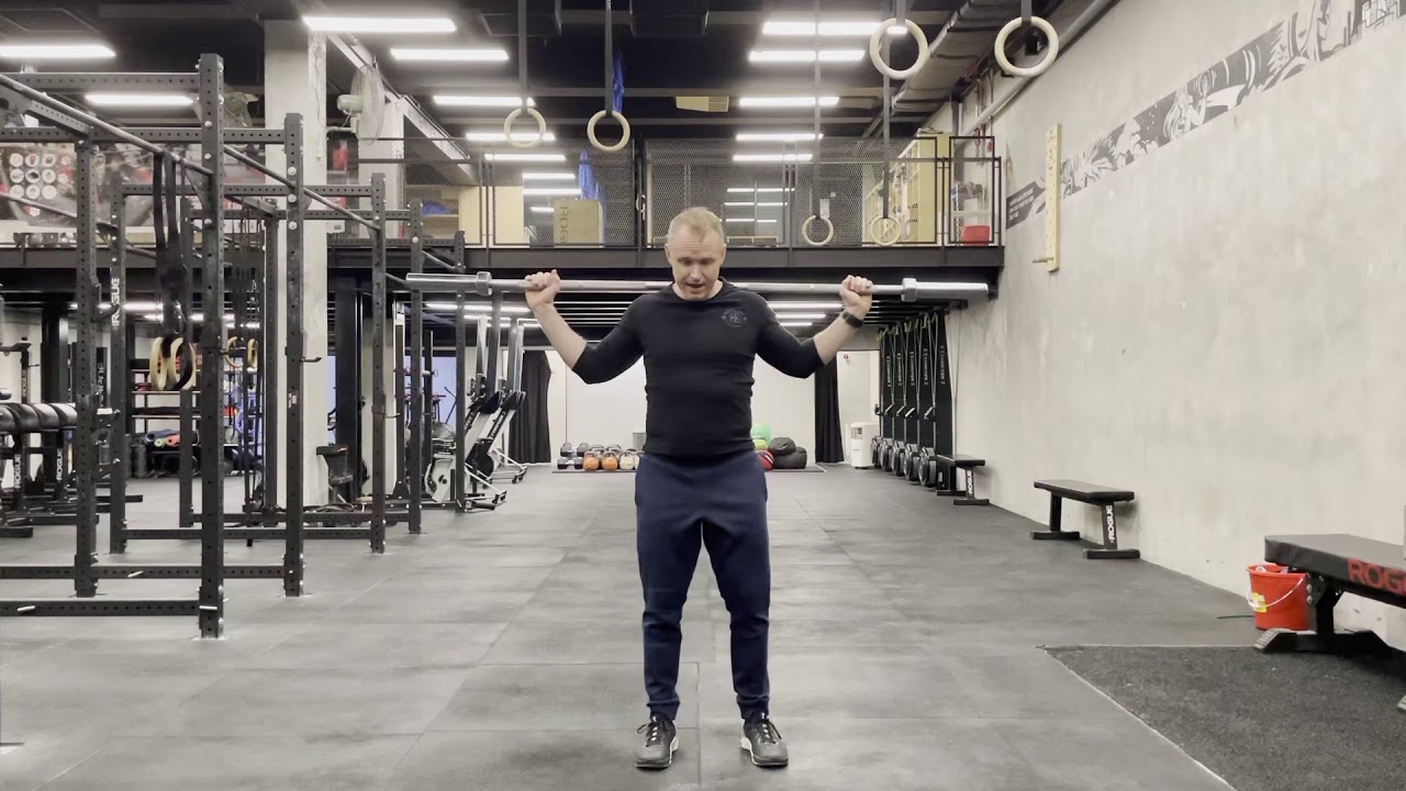 Barbell Side Bend - YouTube