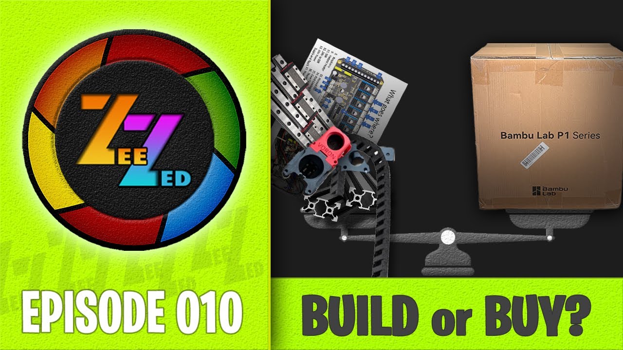 3D Printers - Build or Buy? (Zee and Zed Episode 10) - YouTube