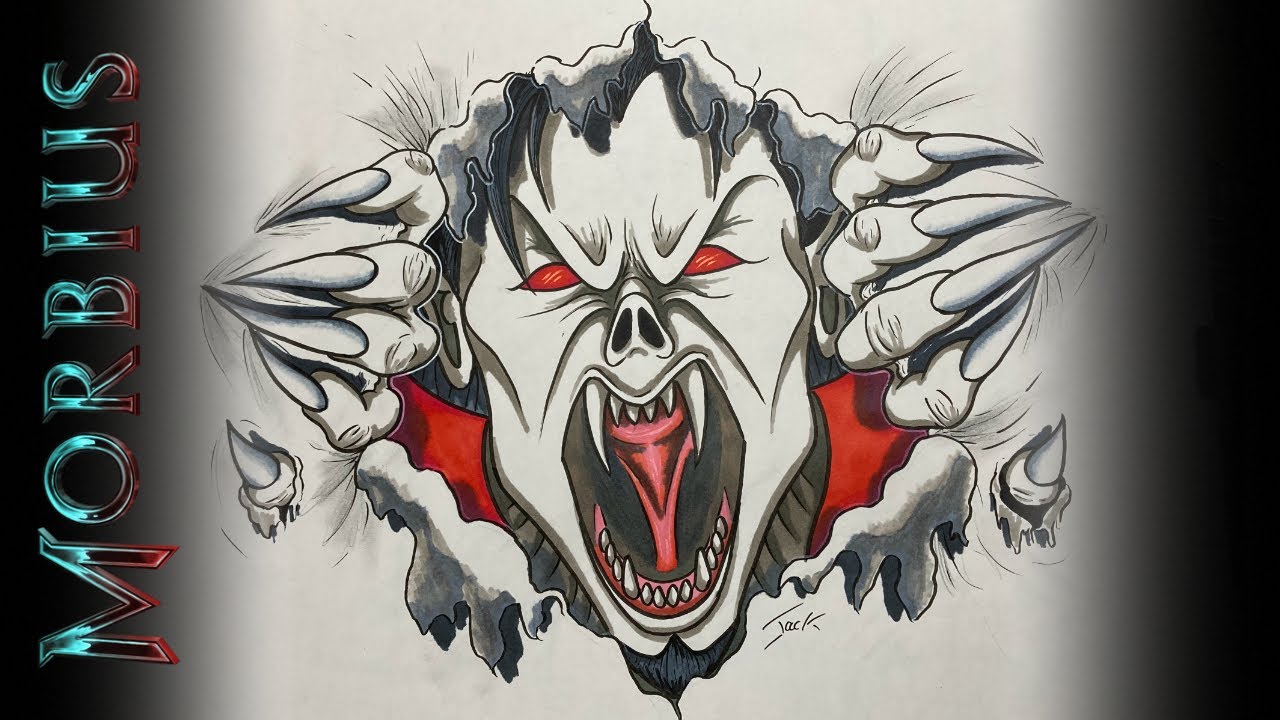 MORBIUS Drawing | Cartoon Club - YouTube