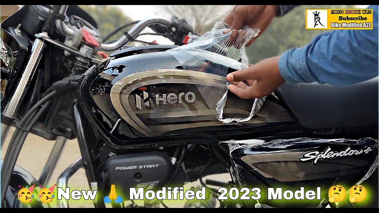 ब्रांड new बाइक को क्यों करनी पड़ी मॉडिफाइड ? Hero Splendor 2023 new ...