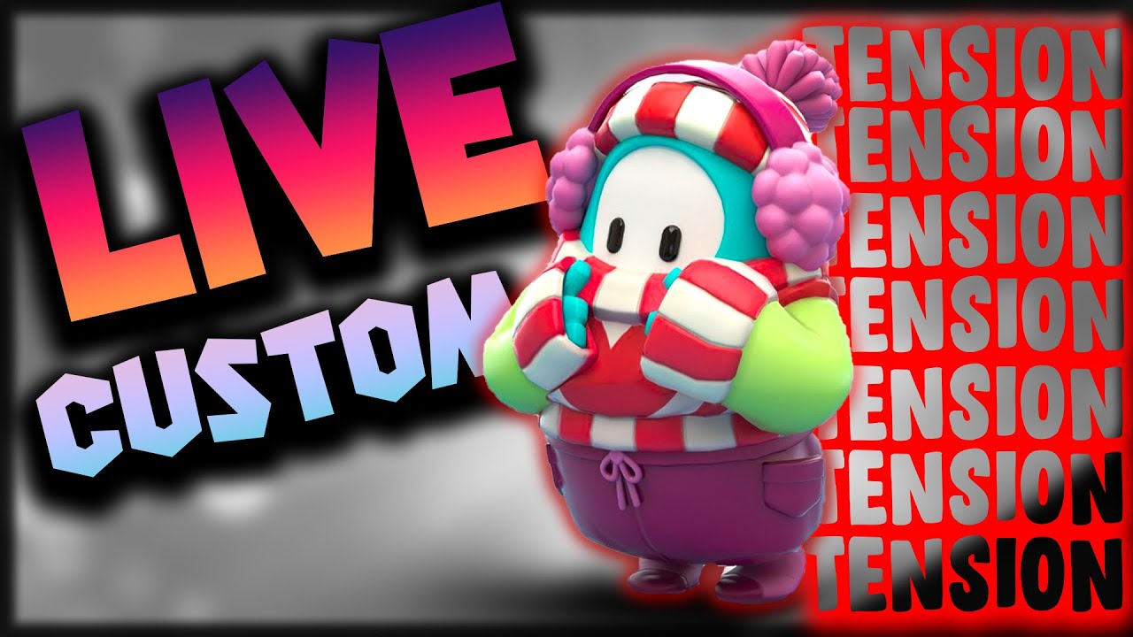 FALL GUYS LIVE STREAM | FACECAM | CUSTOM GAMES #FALL_GUYS - YouTube